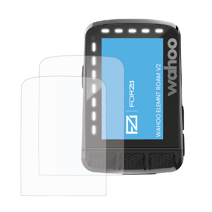 FORZA Tempered Glass Screen Protector for Wahoo Elemnt Roam V2 - (2 Pa